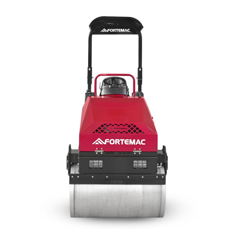 Rolo Compactador Combinado Vibratório de Asfalto 1830Kg 25HP Yanmar à ...