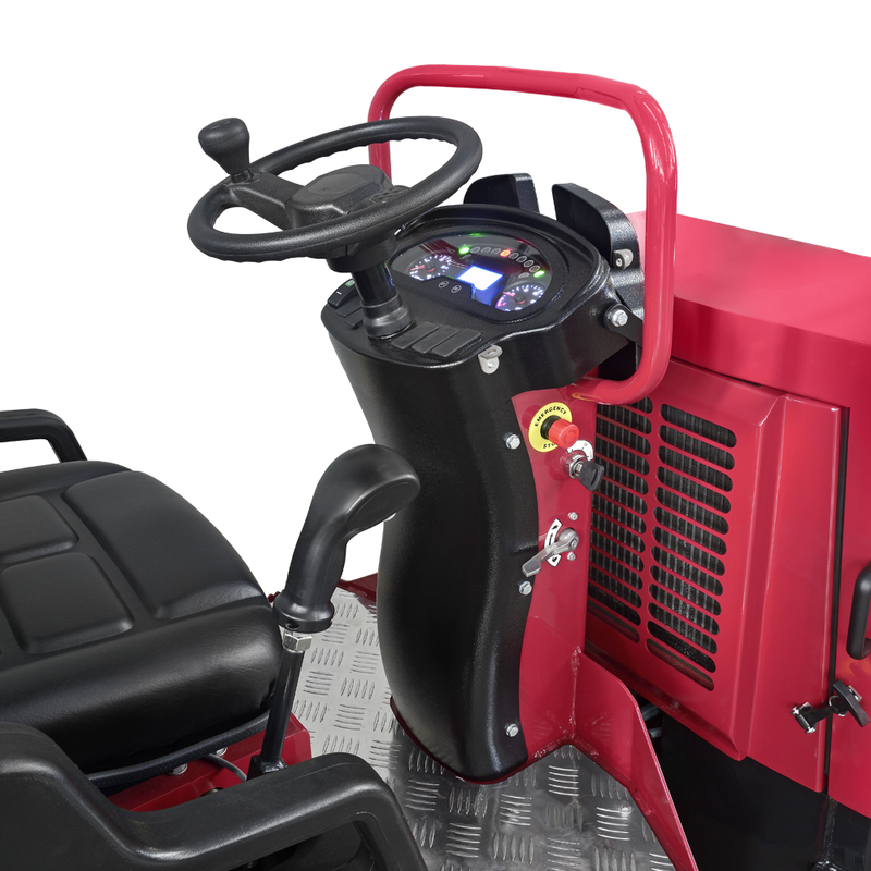 Rolo Compactador Combinado Vibratório de Asfalto 1830Kg 25HP Yanmar à ...