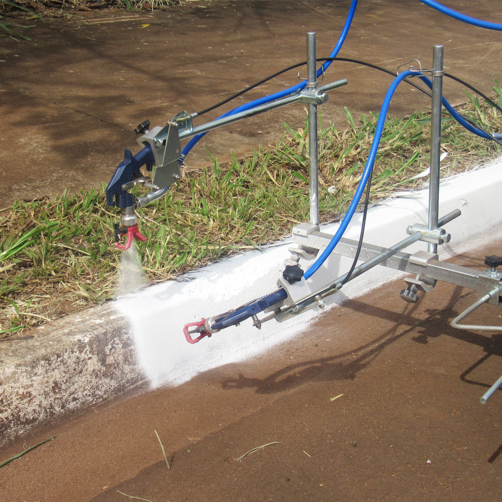 Máquina de Pintura Airless p/ Demarcação Viária 5,3L/min 5,5HP Honda à ...