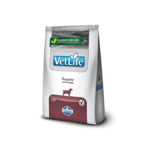 Ração Farmina Vet Life Natural Hepatic para Cães com Insuficiência ...