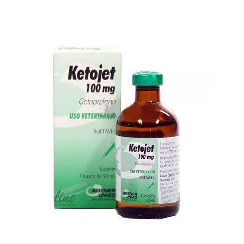 Ketojet injetável - 50 ml | Loja Agropecuária