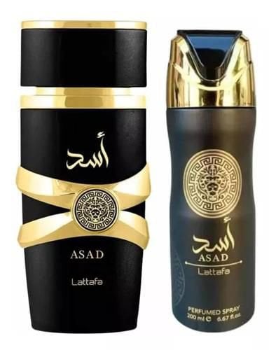 Lattafa Asad Body spray desodorante | Lyon Perfumaria