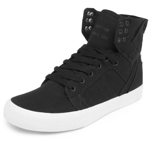 TENIS SUPRA SKYTOP D INVERNO/16 BLACK/WHITE 36