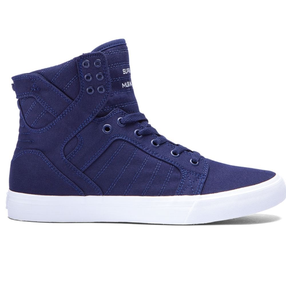 TENIS SUPRA SKYTOP D INVERNO/16 NAVY/WHITE 36