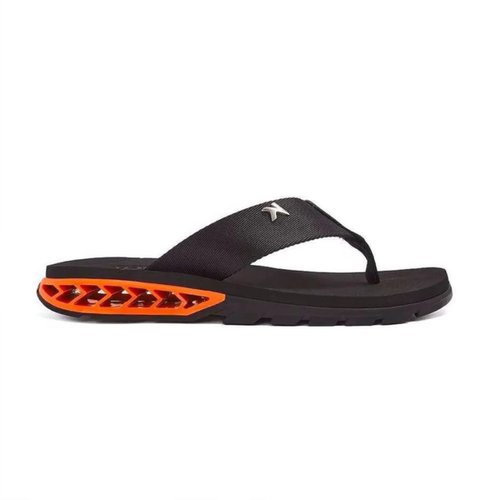 CHINELO RAKKA KENNER PRETO E LARANJA | Nativo Exclusive