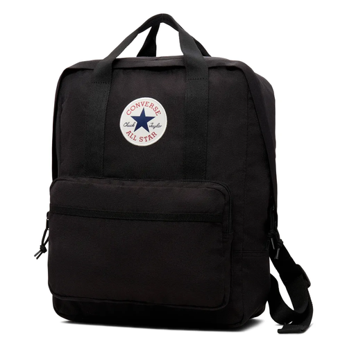 MOCHILA CONVERSE SMALL SQUARE BACKPACK PRETA | Nativo Exclusive