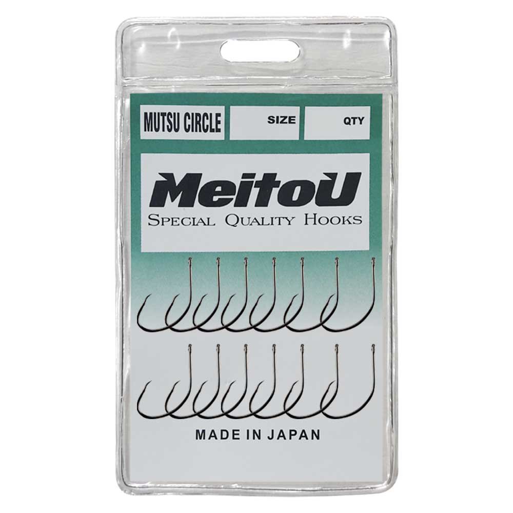 Anzol De Pesca Meitou Mutsu Circle Black | Loja de pesca O Boto