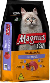 RAÇÃO MAGNUS CAT AD CAST CARNE 10,1KG | Pet C