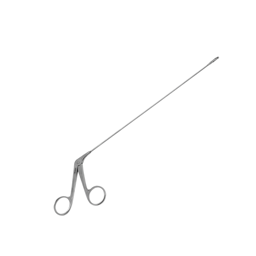 Pinça Micro Laringe Sacabocado Angulada para Esquerda 4,5mm x 23cm ...