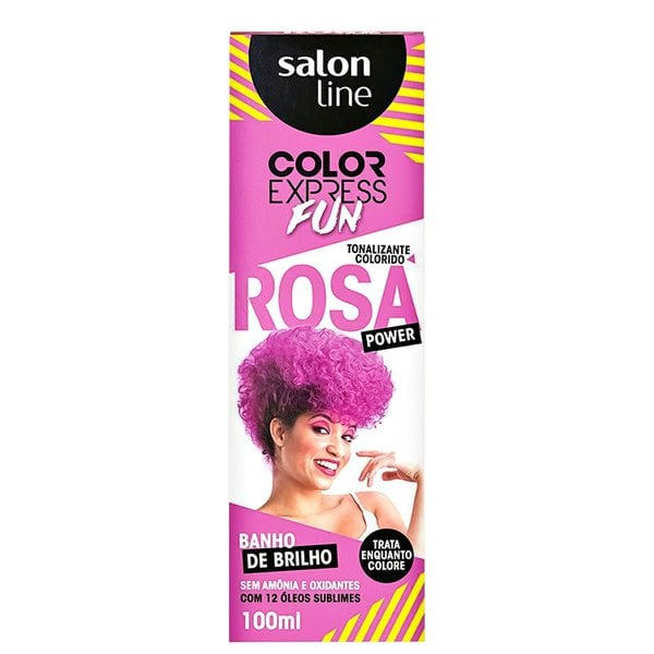 Kit Color Express Fun Rosa Power Salon Line 100ml | Ramavi Cosméticos