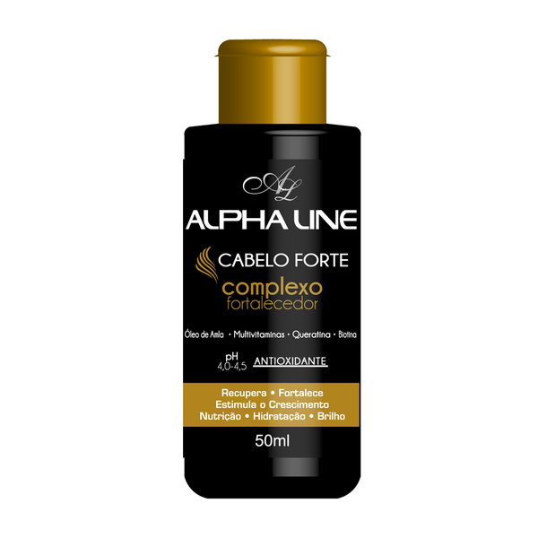 Alpha Line Complexo Fortalecedor Cabelo Forte 50ml | Ramavi Cosméticos