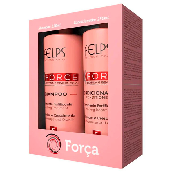 Kit Felps Professional X Force Shampoo E Condicionador 250ml | Ramavi Cosméticos