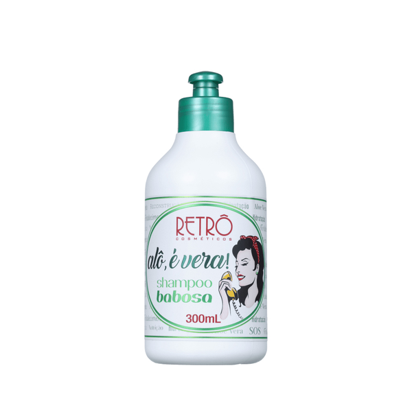 Shampoo Retro Cosmeticos Alo, É Vera ! Babosa 300ml | Ramavi Cosméticos