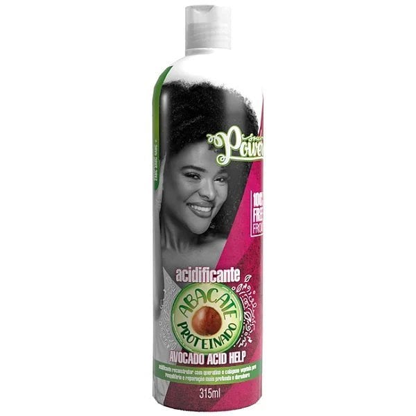 Acidificante Capilar Soul Power Abacate 315ml | Ramavi Cosméticos