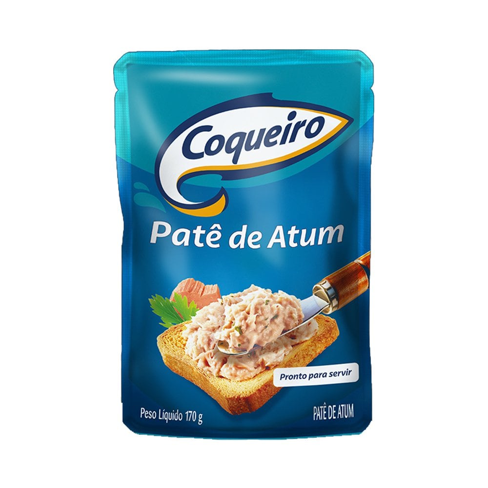 Patê de Atum Coqueiro Tradicional 170g | Supermercados Pague Menos