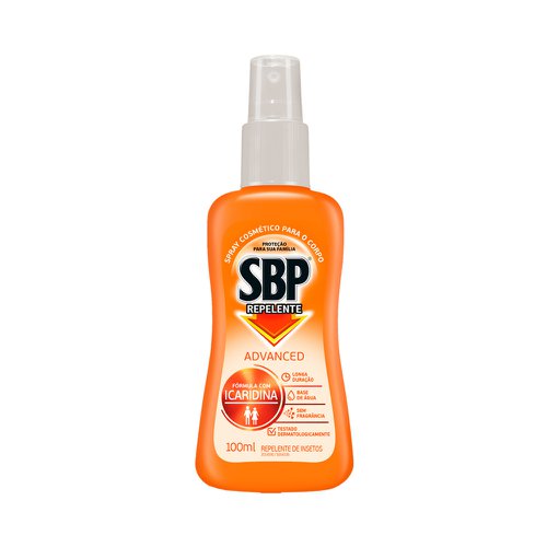 Repelente Sbp Spray Advanced Icaridina 100ml | Supermercados Pague Menos