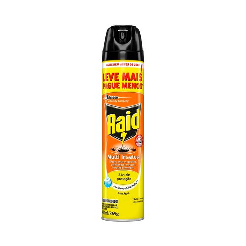 Inseticida Aerosol Raid Multi Insetos 420ml | Supermercados Pague Menos