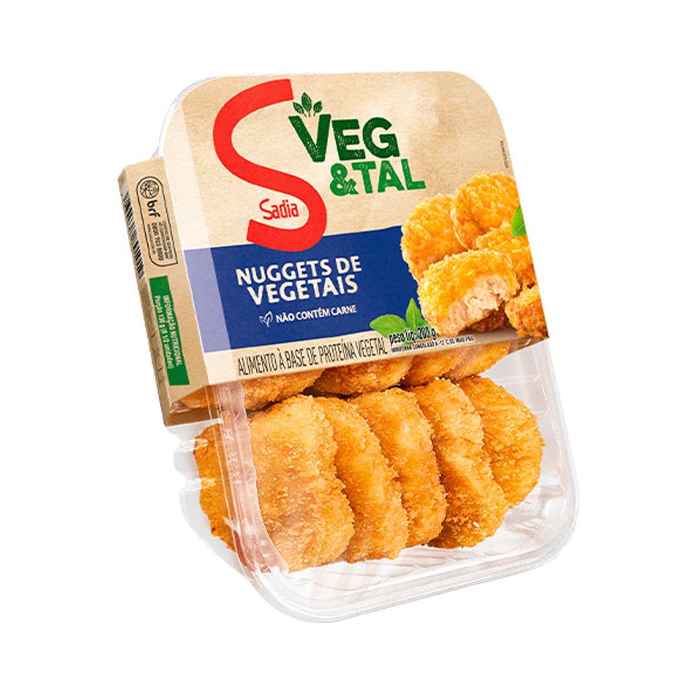 Nuggets Sadia 200g Cong.Vegetal
