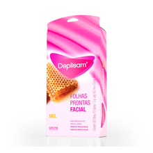 Cera Fria Facial Depilsam Mel Com 20 Unidades | Supermercados Pague Menos