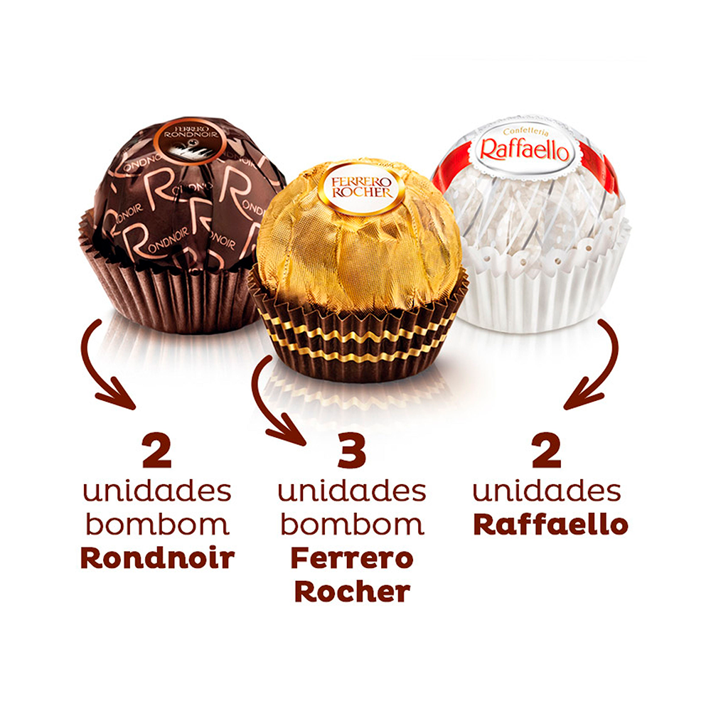 Ferrero Collection Ferrero Rocher, Raffaello e Ferrero Rondnoir Com 12 ...