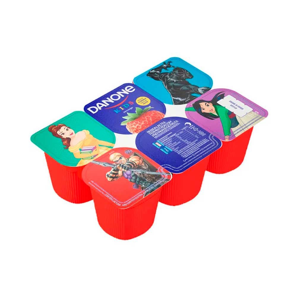 Bebida Láctea Infantil Danone Kids Morango 510g | Supermercados Pague Menos