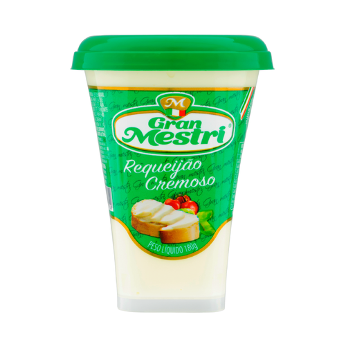 Requeijão Gran Mestri 180g | Supermercados Pague Menos