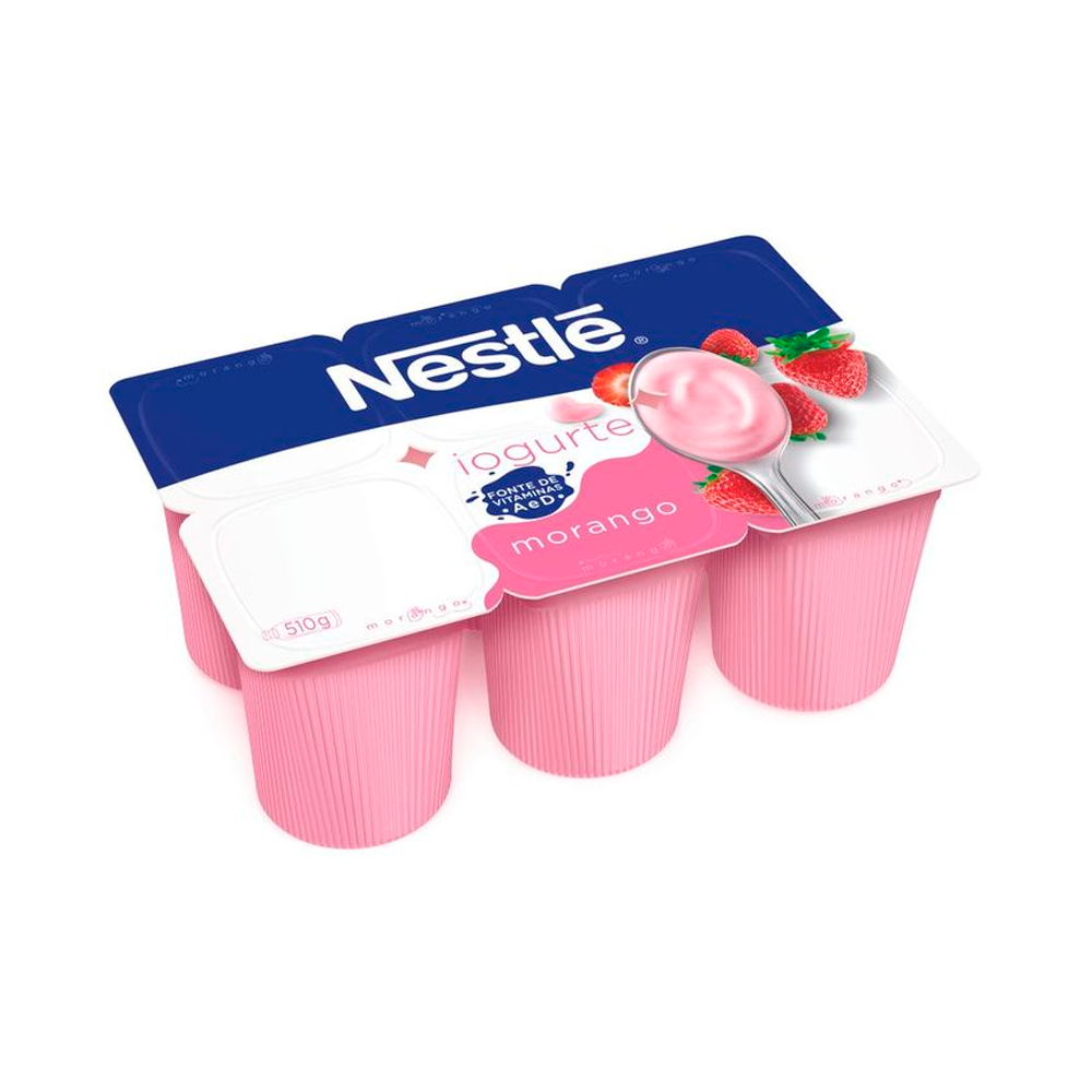 Iogurte Nestlé Morango 510g | Supermercados Pague Menos