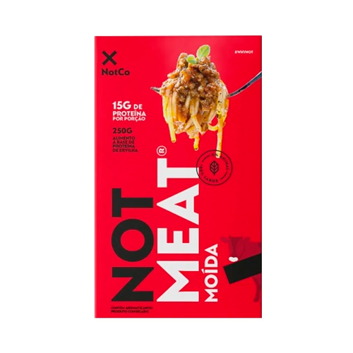 Carne Moída Vegetal Not Meat 250g | Supermercados Pague Menos