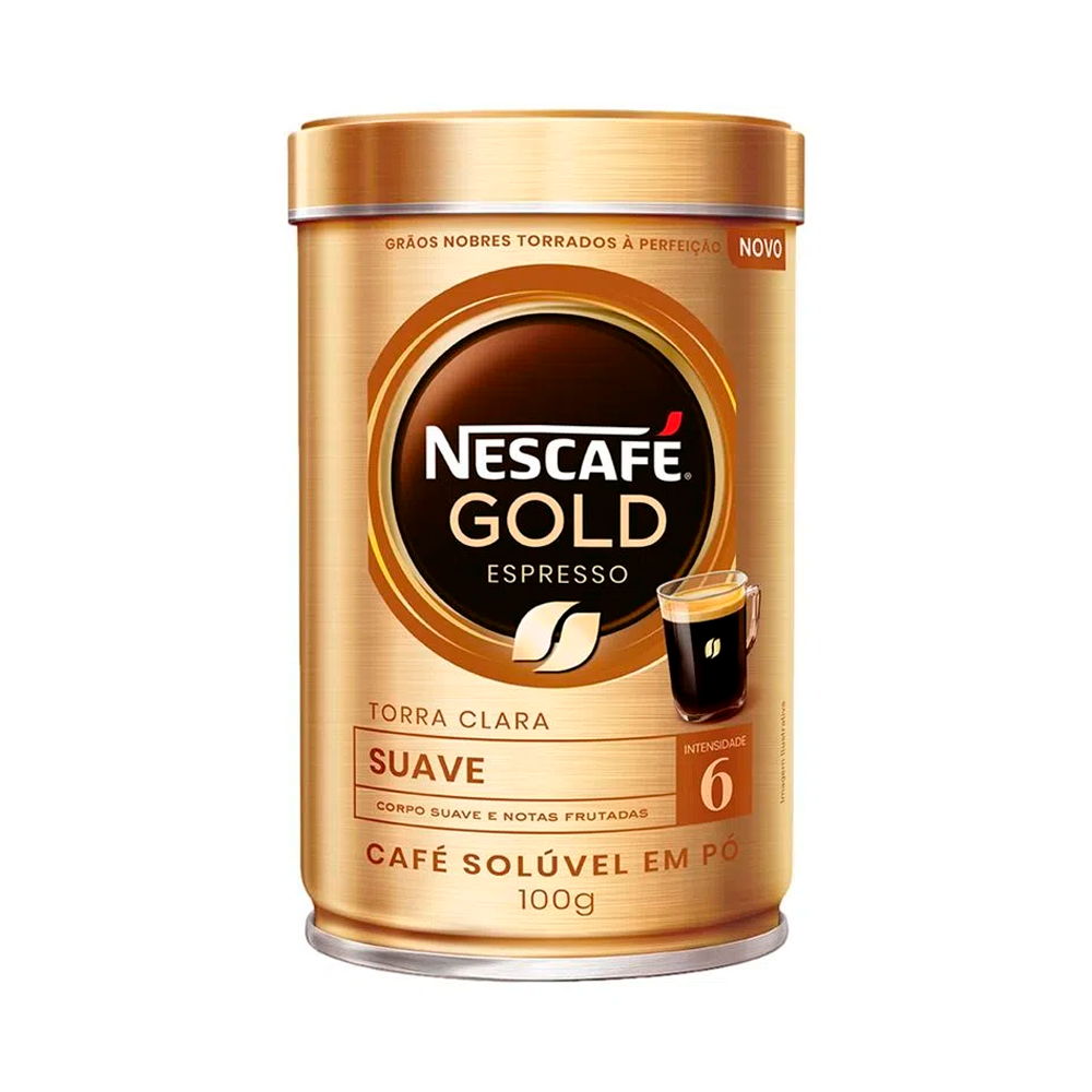 Café Solúvel Nescafé Pote Gold Suave 100g