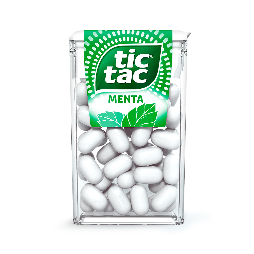 Bala Tic Tac Menta 14.5g | Supermercados Pague Menos