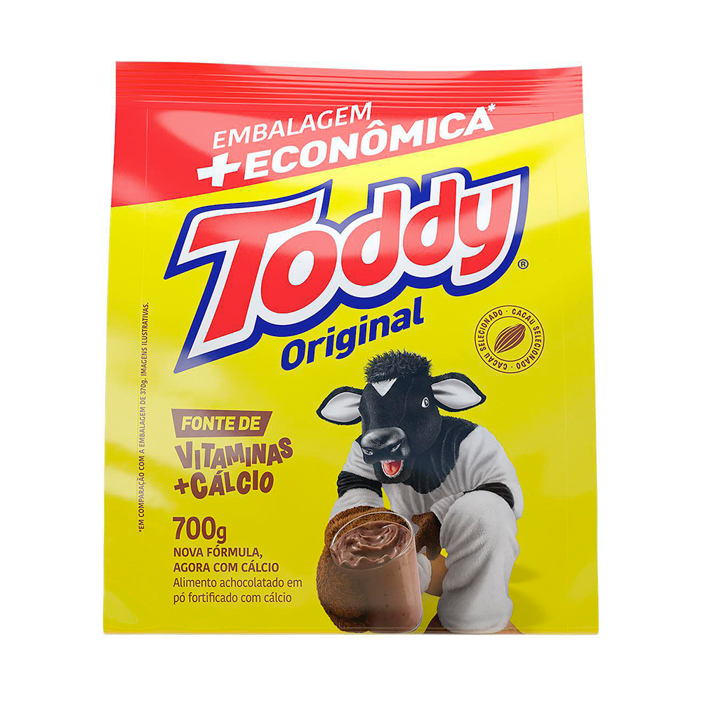 Achocolatado Toddy Original 700g | Supermercados Pague Menos