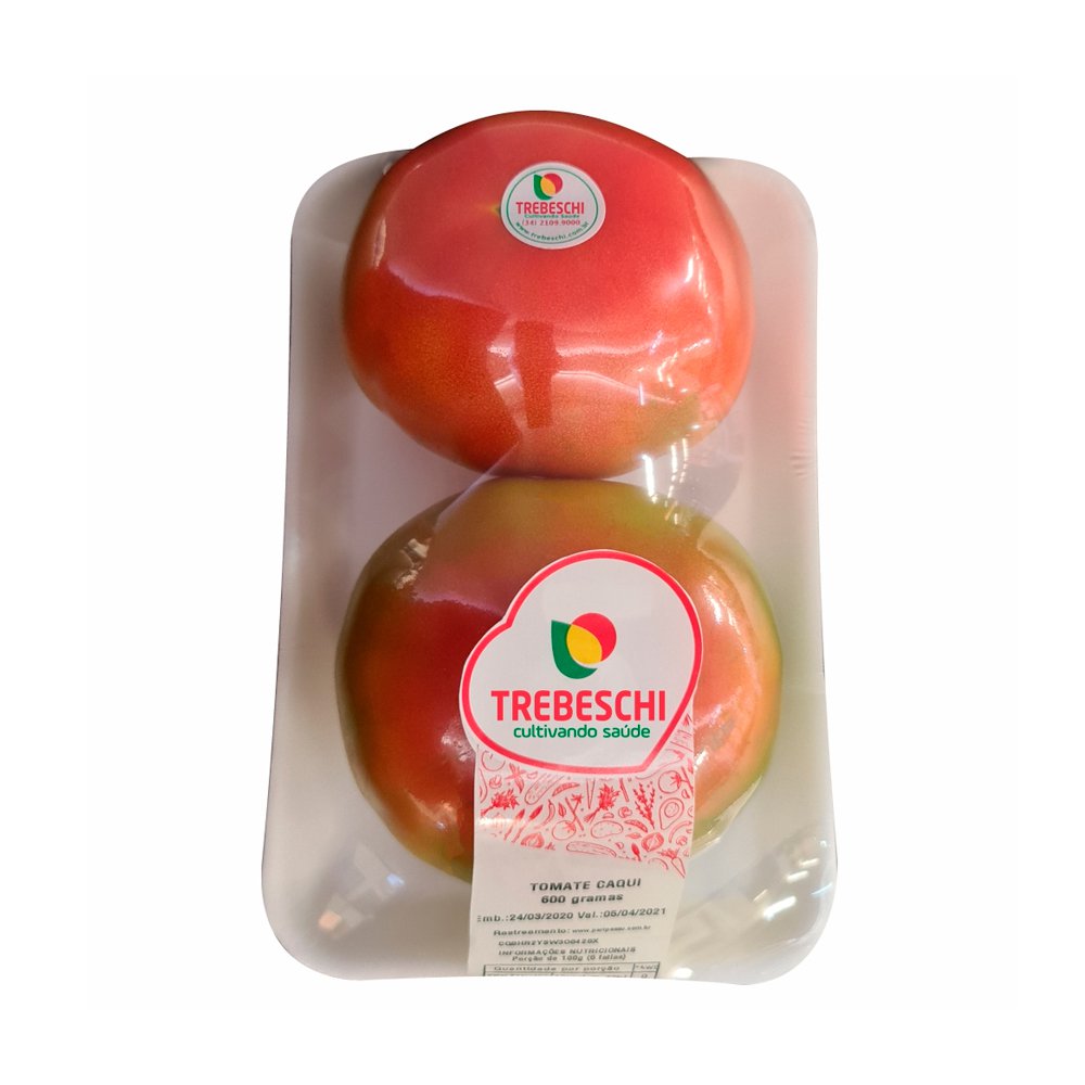 Tomate Caqui Trebeschi 600g | Supermercados Pague Menos