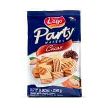 Biscoito Italiano Wafer Lago Chocolate 250g | Supermercados Pague Menos