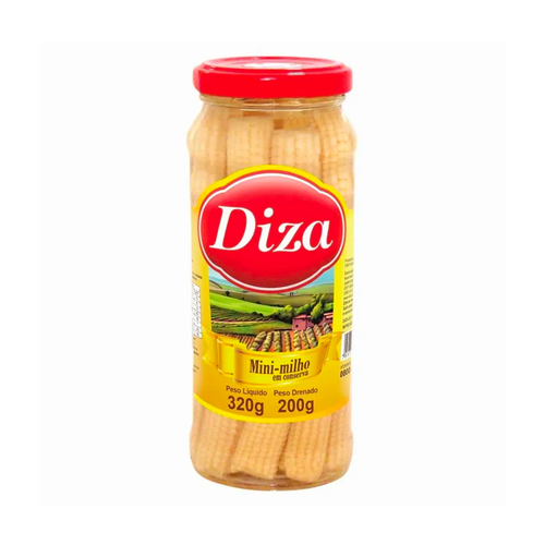 Mini Milho Em Conserva Diza 320g | Supermercados Pague Menos