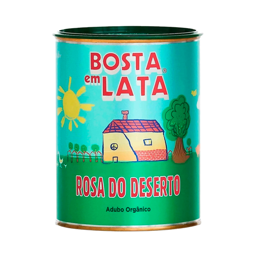 Adubo Orgânico Bosta Em Lata Rósa Deserto 500g | Supermercados Pague Menos