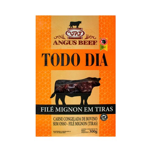 Filé Mignon Bovino Em Tiras VPJ Todo Dia Angus Beef 300g ...