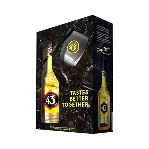 Pack Licor 43 Original 700ml + Mini Caneca | Supermercados Pague Menos