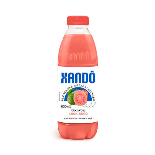 Suco Xandô Goiaba 900ml | Supermercados Pague Menos