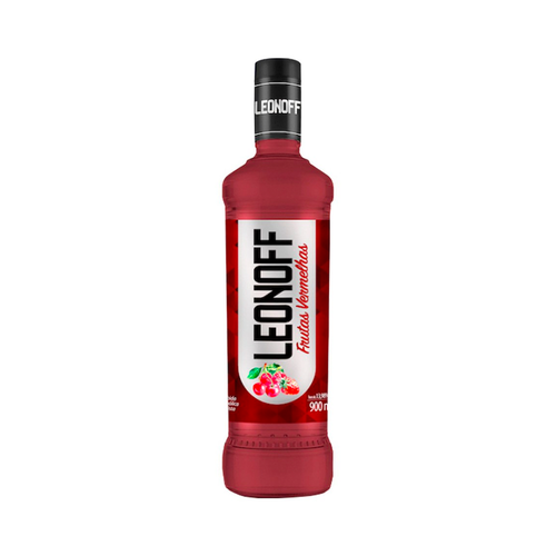 Vodka Leonoff Frutas Vermelhas 900ml | Supermercados Pague Menos