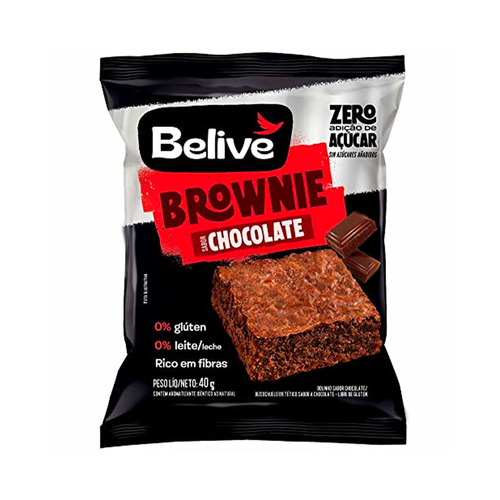 Brownie Belive Chocolate 40g | Supermercados Pague Menos