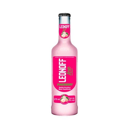 Bebida Ice Mista Leonoff Pineberry 275ml | Supermercados Pague Menos Bebida Ice Mista Leonoff Pineberry 275ml | Supermercados Pague Menos