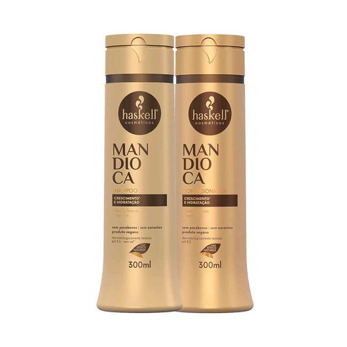Kit Shampoo + Condicionador Haskell Mandioca | Supermercados Pague Menos