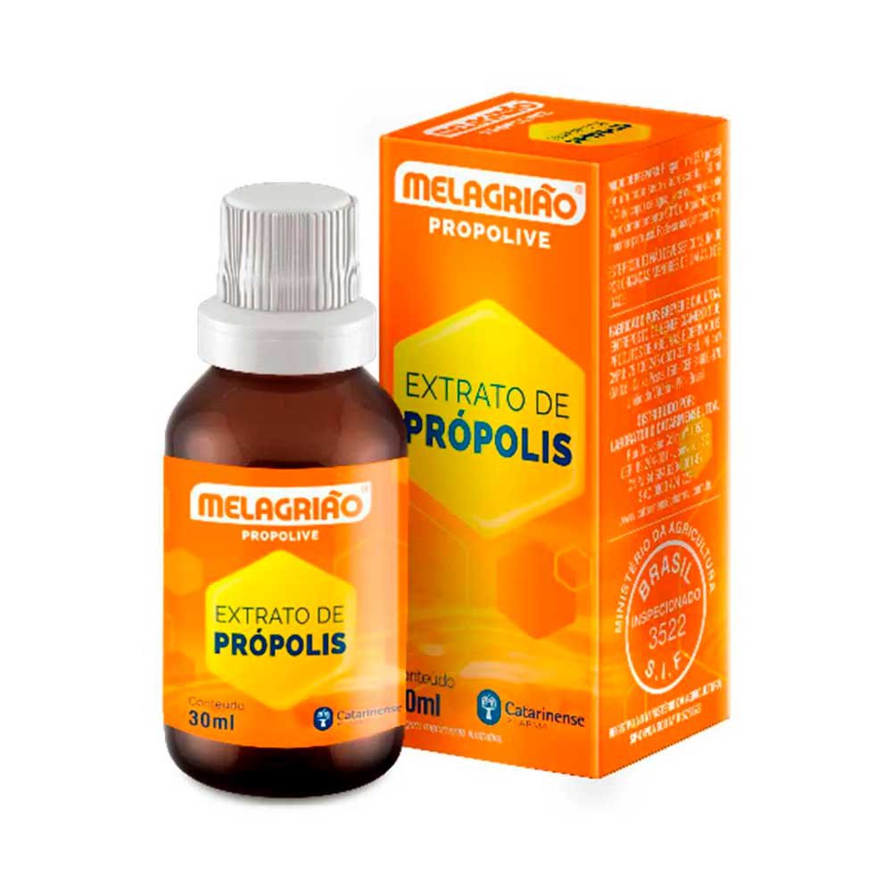 Extrato de Própolis Melagrião Concentrado 30ml | Supermercados Pague Menos