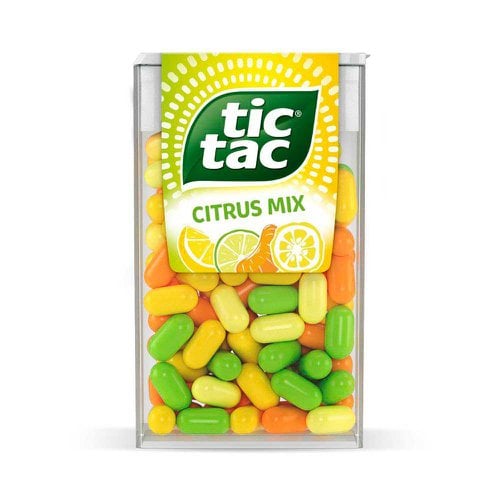 Bala Tic Tac Citrus Mix 14,5g | Supermercados Pague Menos