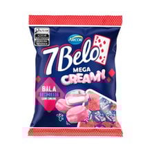 Bala Arcor 7 Belo Recheada Creamy 90g | Supermercados Pague Menos