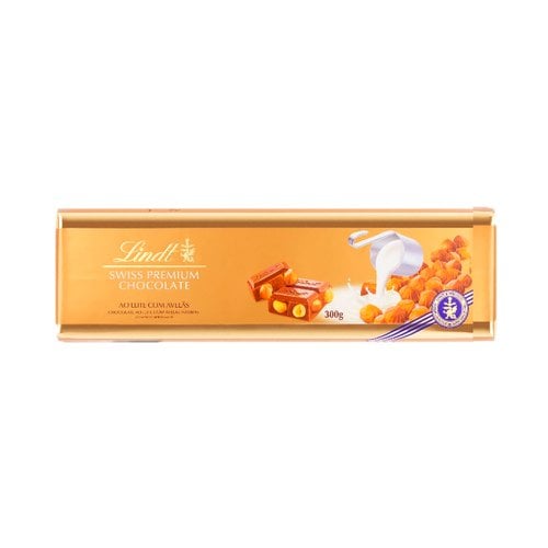 Chocolate Lindt Ao Leite Com Avelã 300g | Supermercados Pague Menos