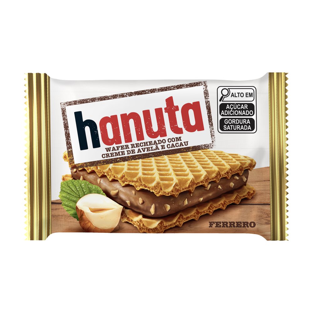 Biscoito Hanuta Ferrero Avelã 22G | Trimais
