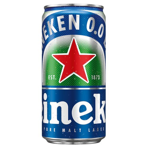 Cerveja Lager Puro Malte Zero Álcool Heineken Lata 269ml Trimais