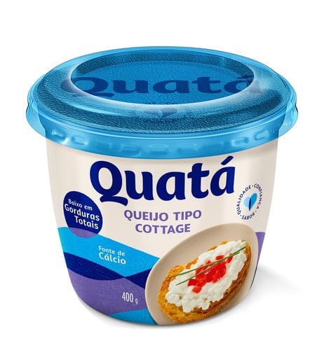 Queijo Cottage Quatá Pote 400g | Trimais