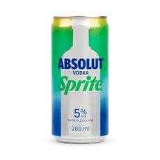 BEBIDA MISTA ABSOLUT VODKA SPRITE 269ML